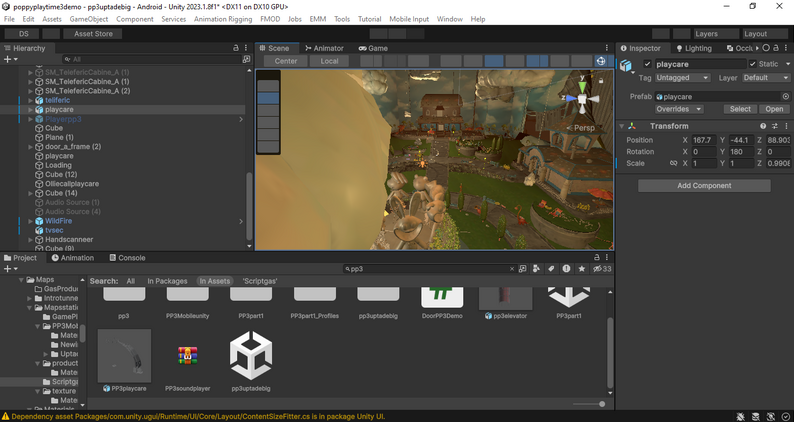 poppy playtime 3 mobile source code Unity editor by Firugamer studio