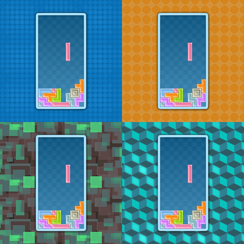 Tetrominoes For Tetris Games By Moxica 