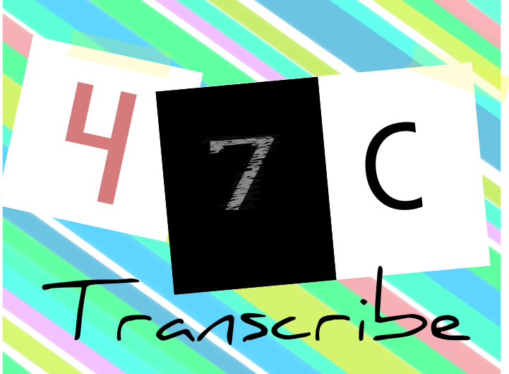 Transcribe by Sílvia Cavadas