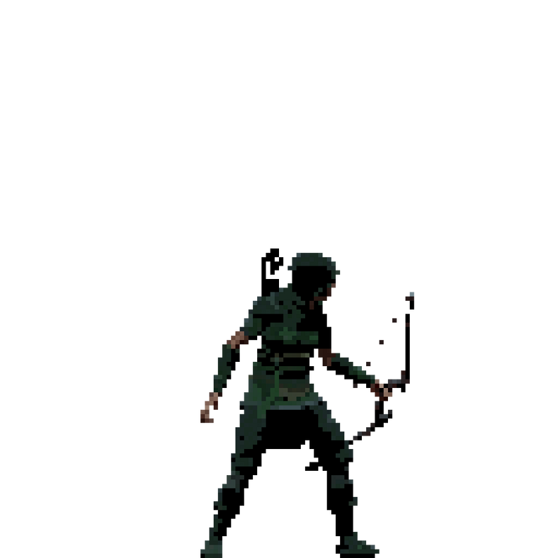 Ranger Archer Pixel Art Sprite Pack by Pixel Moon