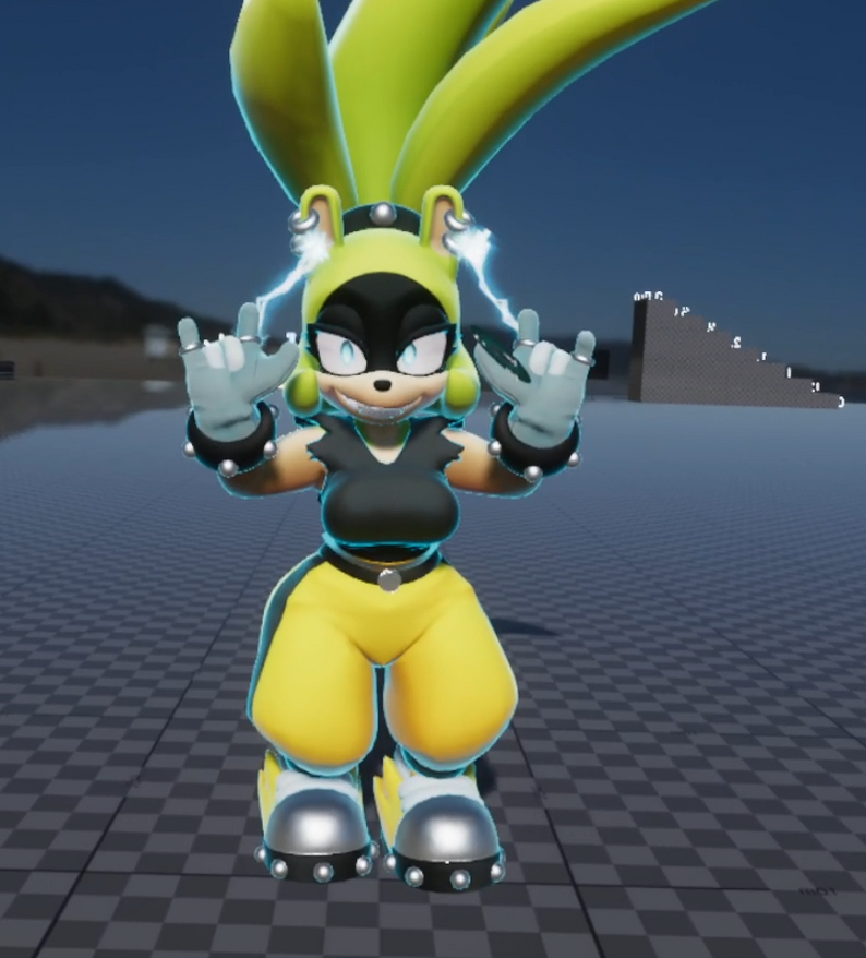 Surge the Tenrec - VRChat Avatar v1.2 by ChunkerBuns
