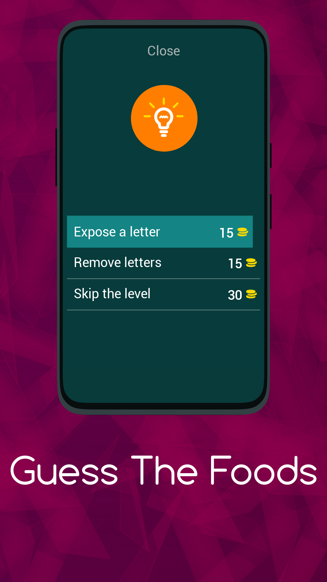 Guess The Foods by SBTech