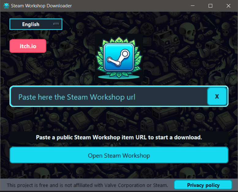 Steam WorkShop v0.0.1.0 - Steam Workshop Downloader by Black Label Apps ...