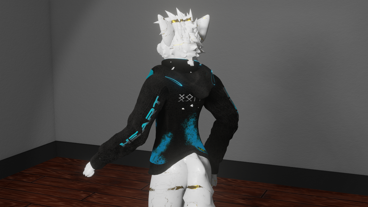 Thick Wolf hoodie for Canis Woof & Rexouium 1.4 by JMctrl