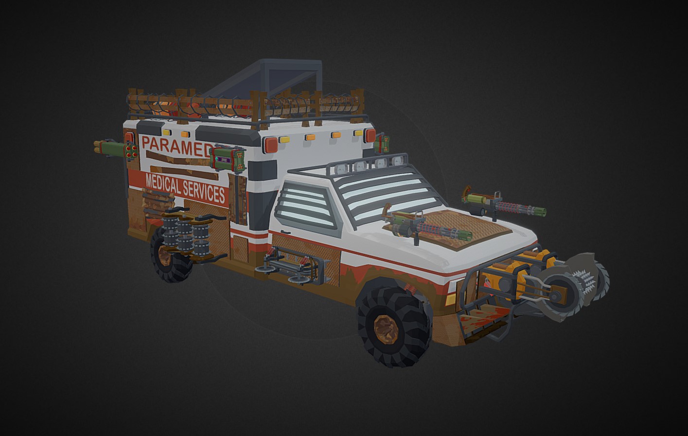 Post Apocalypse Ambulance by ModuSStudio
