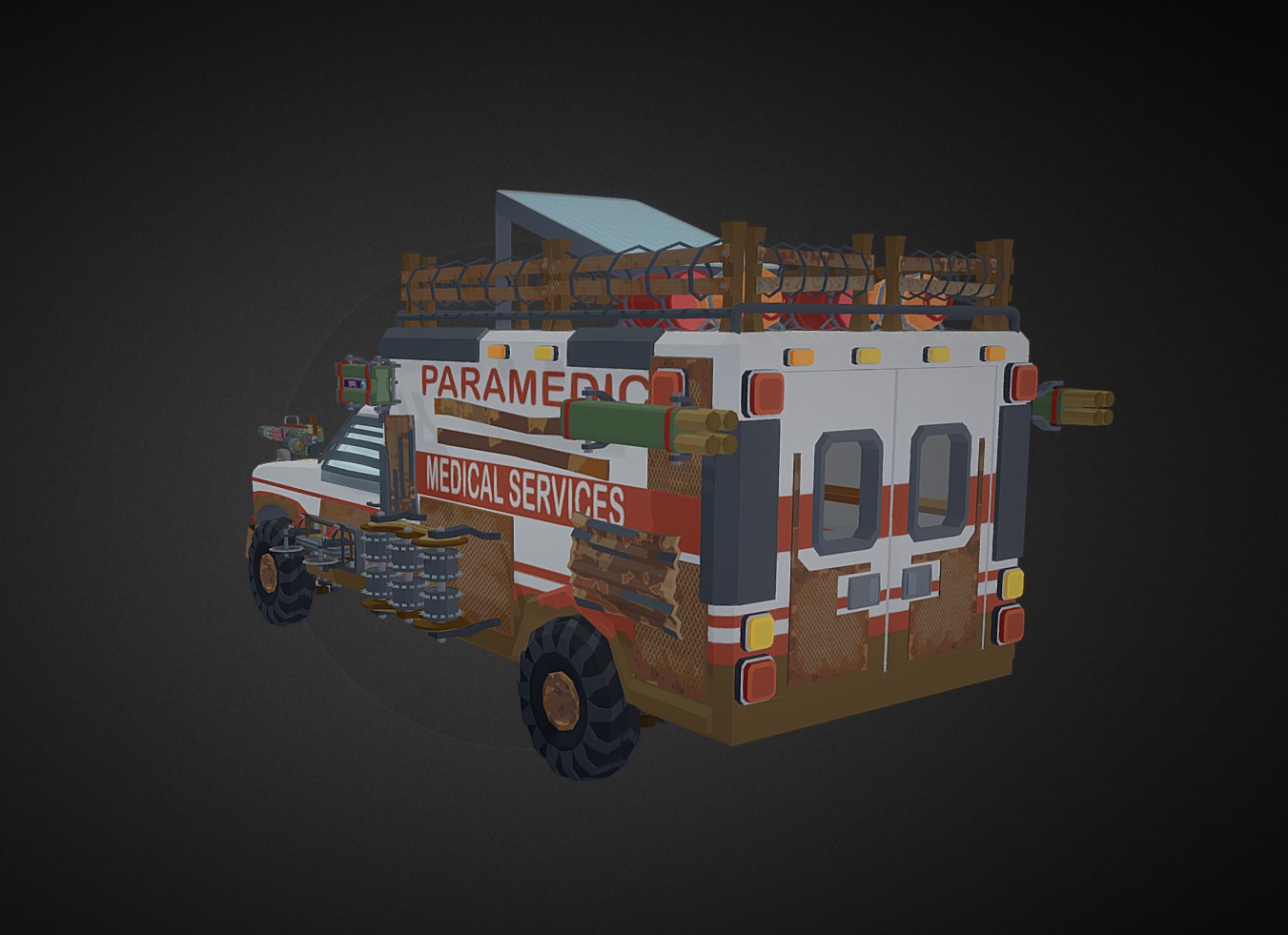 Post Apocalypse Ambulance by ModuSStudio