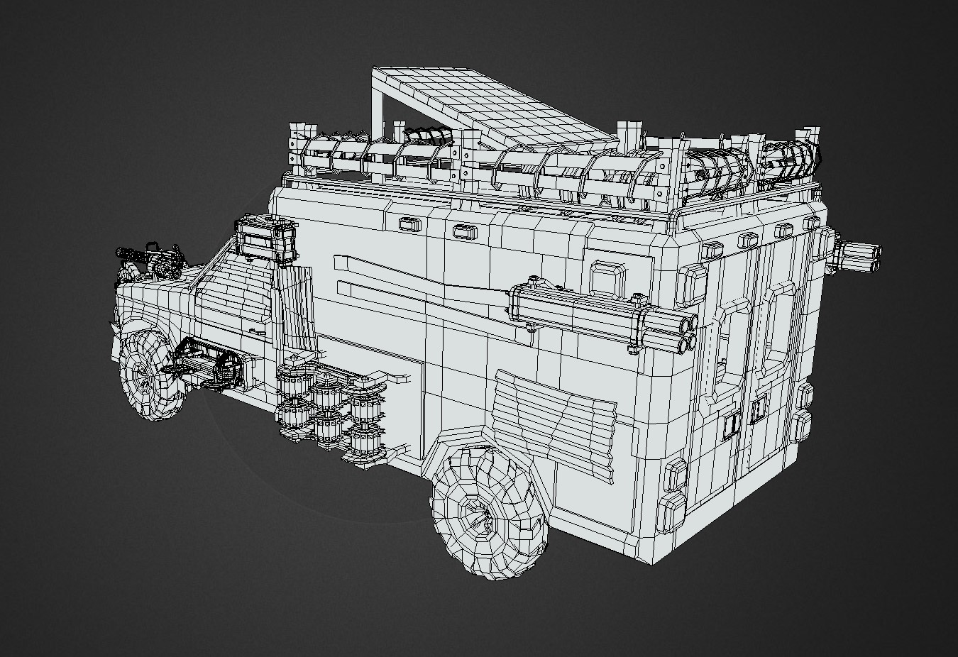Post Apocalypse Ambulance by ModuSStudio