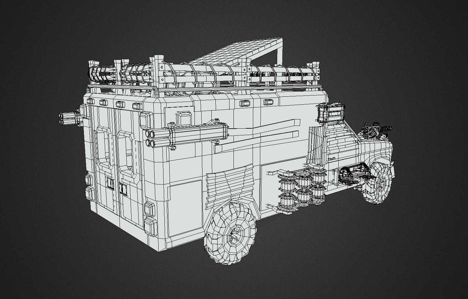 Post Apocalypse Ambulance by ModuSStudio