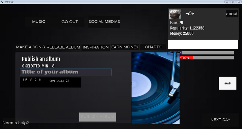Rap God - Rapper Simulator by brozz.io