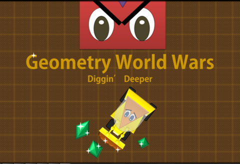 Geometry World Wars - Digger by Rossana B Queiroz