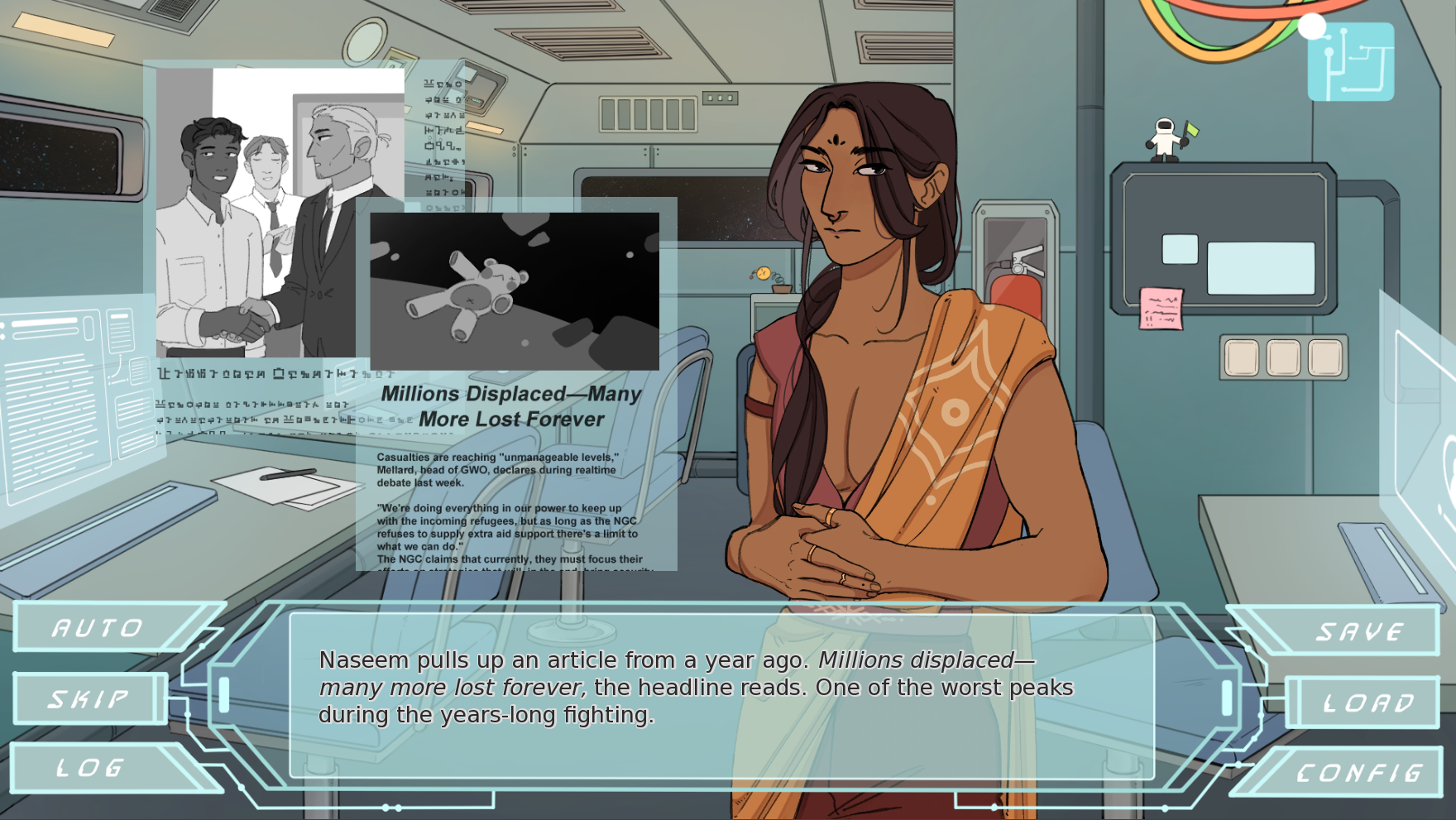 may devlog - Resonance in Orbit DEMO by cauldron cat games