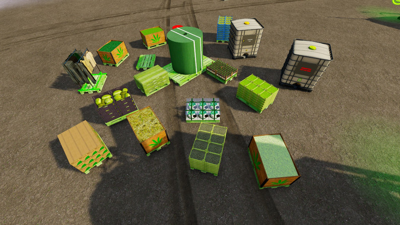 FS22 - Hemp DLC Pack by Squigglze