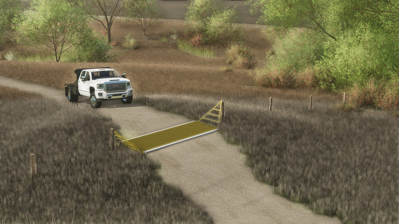 FS22 Placeable Cattle Guard by LJR Modding