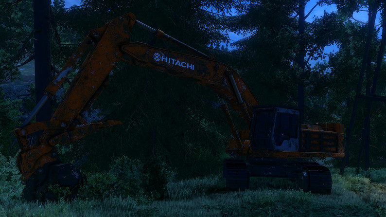 FS22: OldGen Deere/Hitachi Excavator Pack by LL Logging