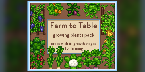 Farm to Table Growing Plants Pack by Linnet
