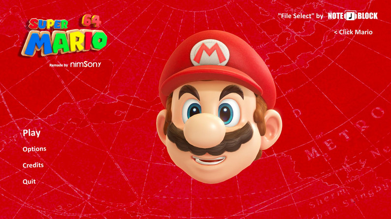 Super Mario 64 Remake by Cirwilius