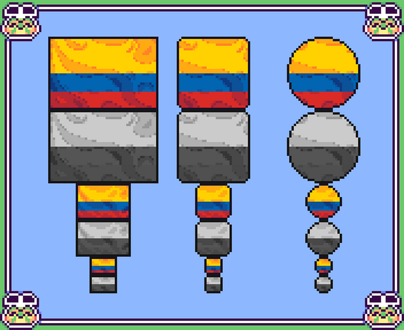 Pixel Flags by Agua's Swamp