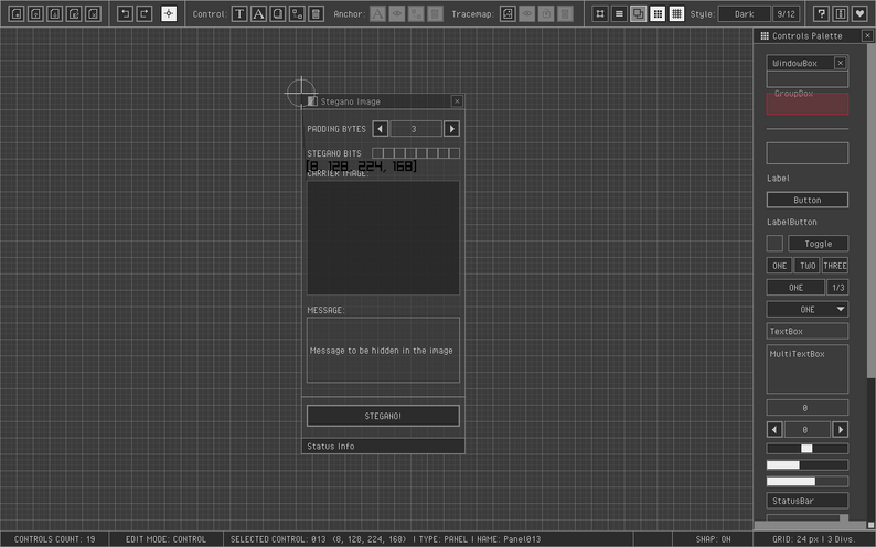 rGuiLayout by raylib technologies