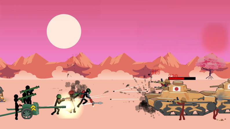 Stickman WW2 by SERGEY MEZHAKOV