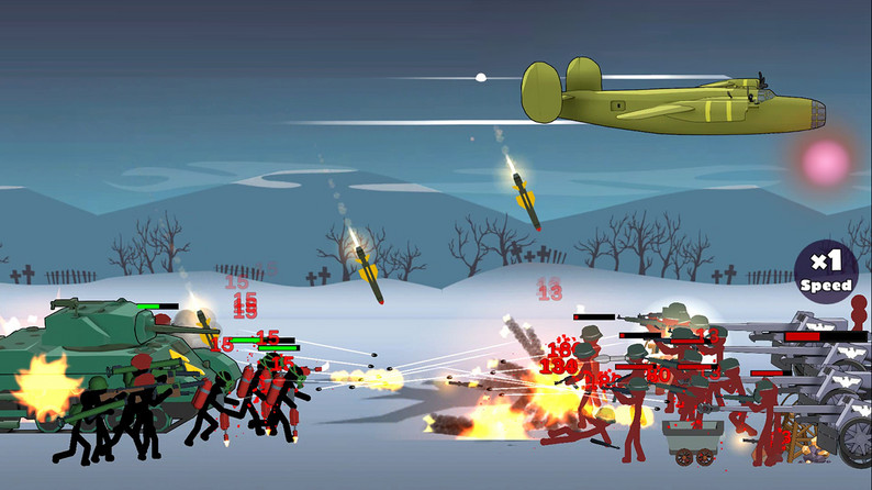 Stickman WW2 by SERGEY MEZHAKOV