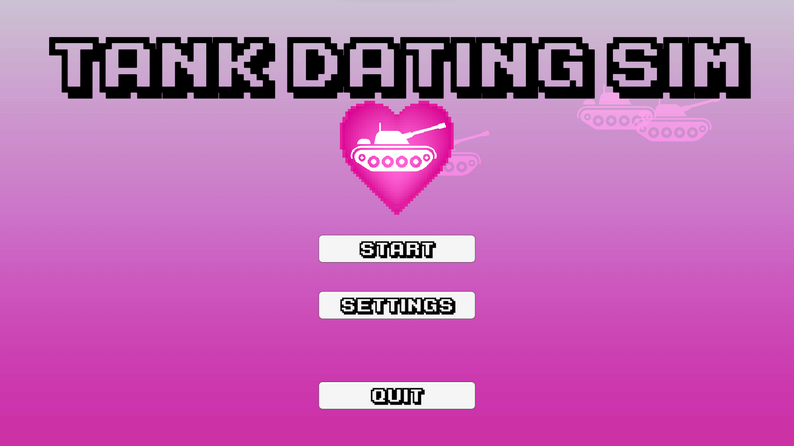 Tank Dating Simulator by BiscuitPrime