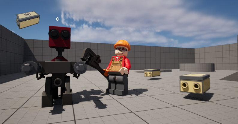 TF2 Sentry Builder LEGO [DEMO] by StanleyFrancis