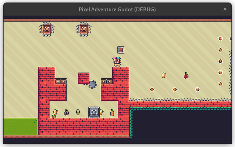 Pixel Adventure Godot 4 - Open Source by GeMakesGames
