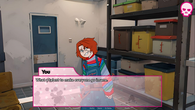 HORROR/ROMANCE a slasher dating simulator by Vital bones Studio