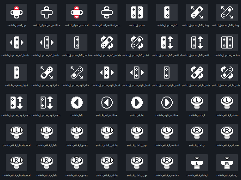 Pixel-art Input Prompts by ChimeraDev