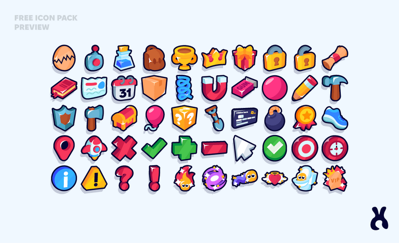 Free Icon Pack! by gvesster