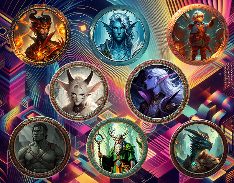 300 Character Token Pack by WhaleBotanist