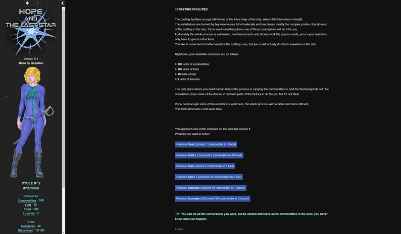 Hope and the last star by Hope_Dev