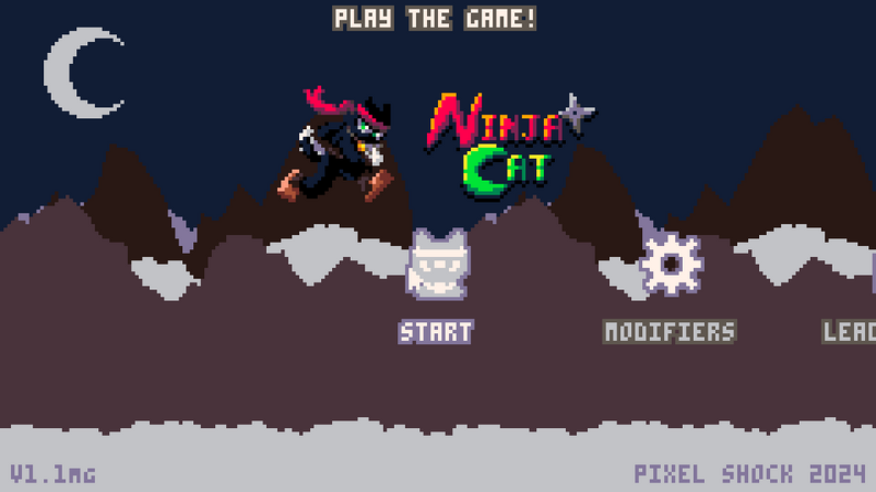 Ninja Cat Remewstered by Pixel Shock, cubee