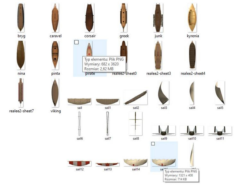 Medieval Top Down Ship pack HD by Jonasz O.
