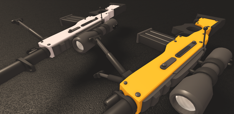 Roblox Mid-Poly Sniper Rifles (4 Rifles) by Coble