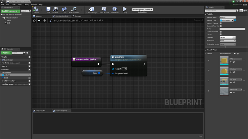 Procedural Dungeon Generator (Lite) by Critchalow