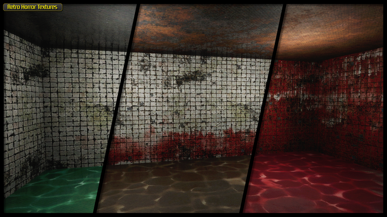 Retro Horror Textures by CorporateSoftworks