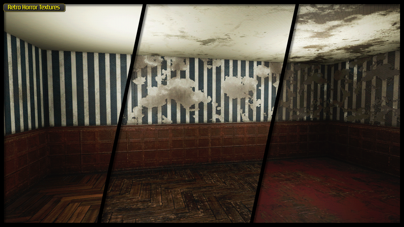 Retro Horror Textures by CorporateSoftworks