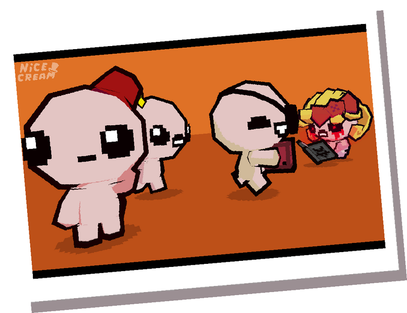 The Binding of Isaac - Low Poly Models! by Nice Cream