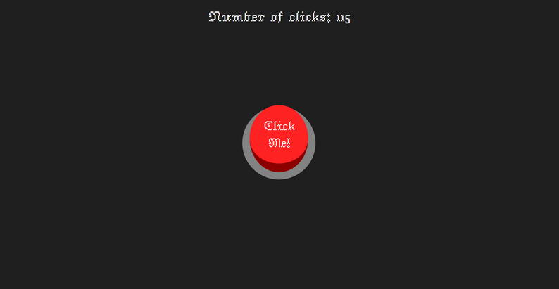 Red Button Clicker by Sad Gabi