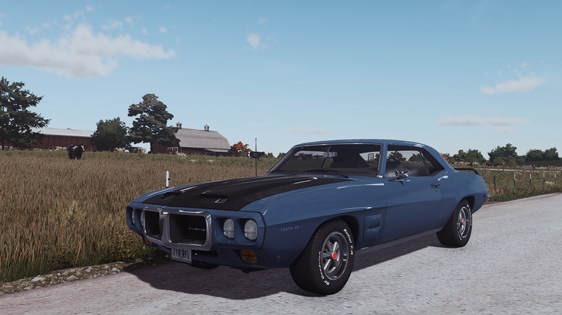 FS22 1969 Pontiac Firebird Trans Am by E55 Modding