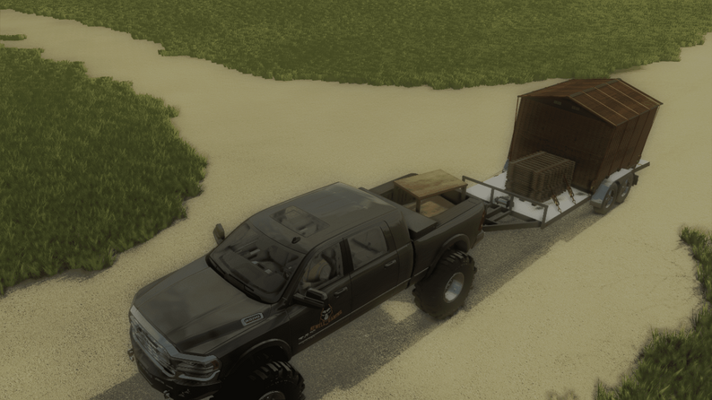 FS22 Backyard Woodshop Sheds by Newell_Gaming