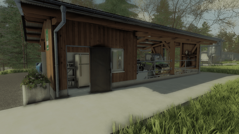 FS22 Backyard Woodshop Sheds by Newell_Gaming
