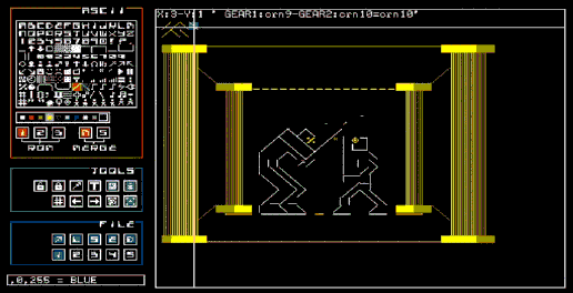 ASCII LION by Abstract Lion (CML VISUAL LABS LTD.)