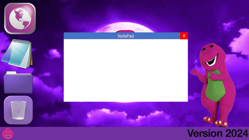Windows Barney OS (2024 Version) by KRKennyManhen