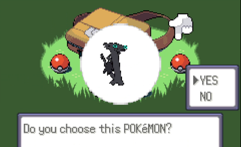 Toothless in Pokemon Emerald by carsonic