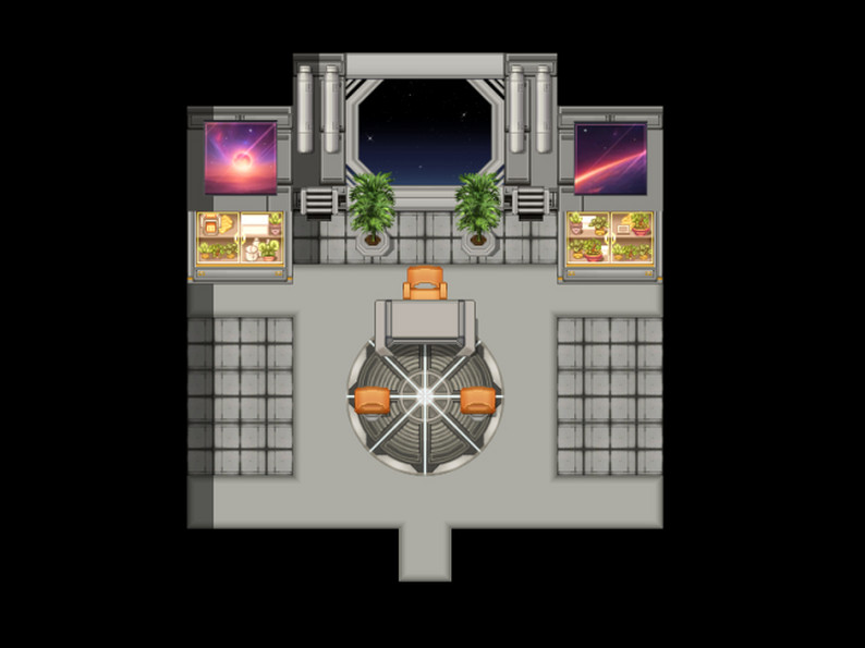 KR Retro Starship Tileset for RPGs by Kokoro Reflections