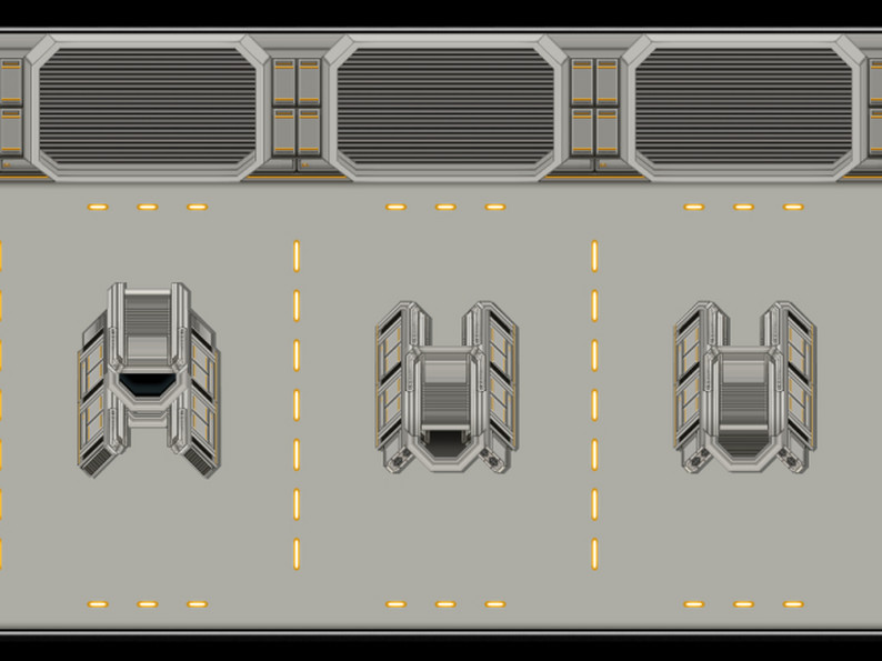 KR Retro Starship Tileset for RPGs by Kokoro Reflections