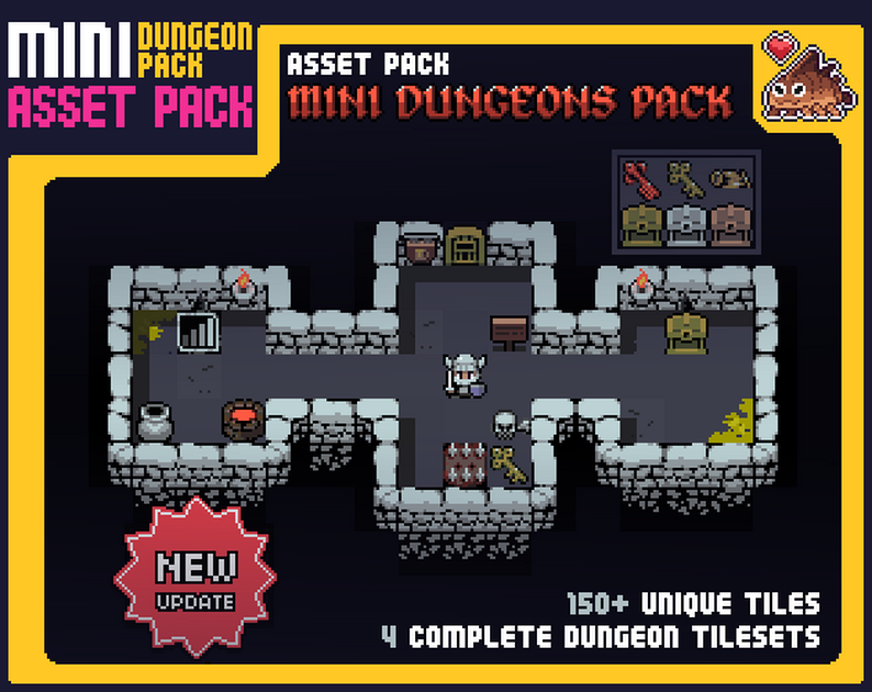 Mini Dungeons Tileset by Beowulf
