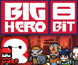 Big Hero 8 Bit by Cloner Studio